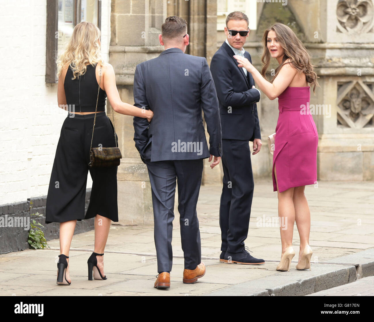 Michelle keegan and mark wright wedding hi-res stock photography and ...