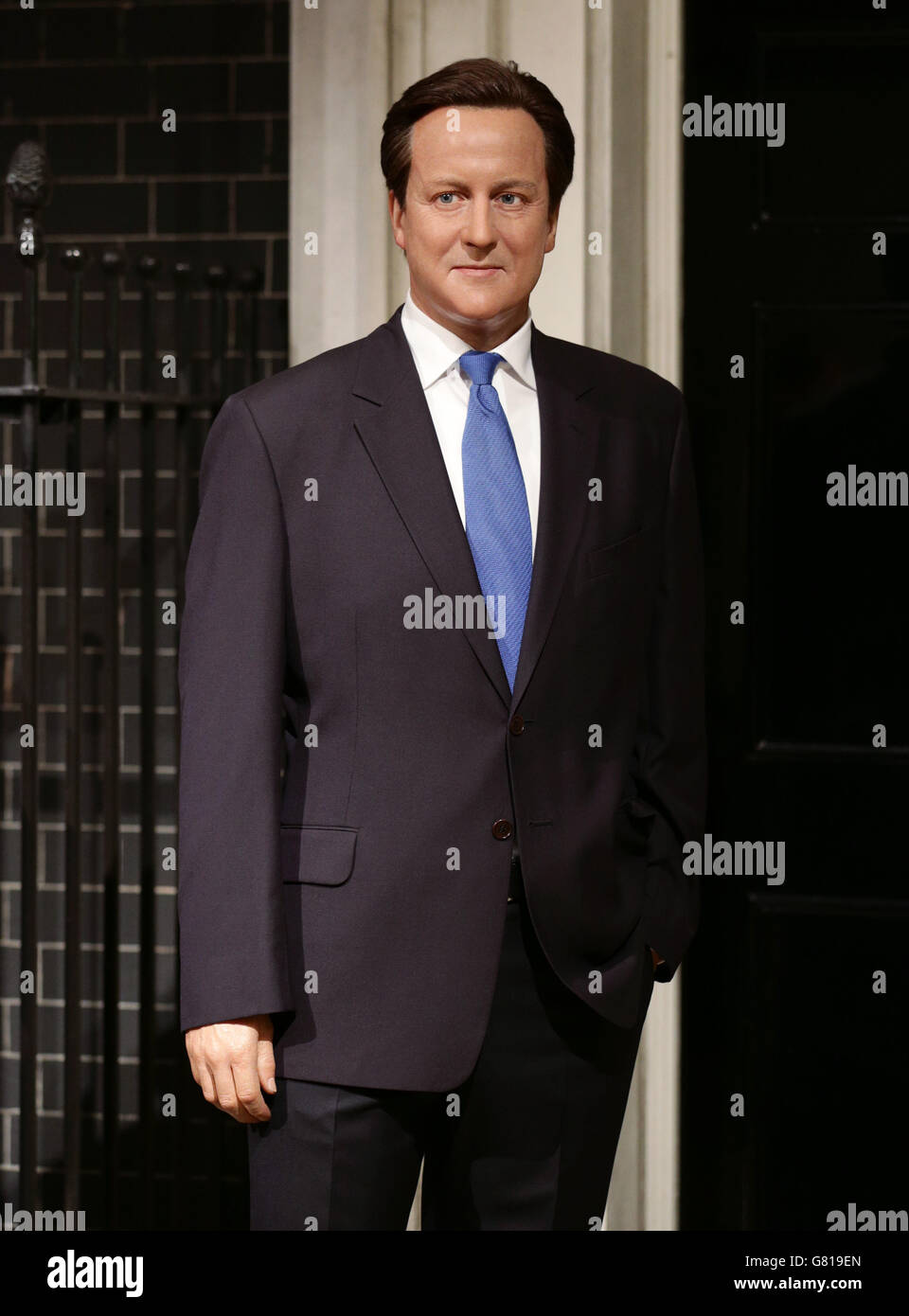 A refresh of Prime Minister David Cameron's wax figure at Madame ...