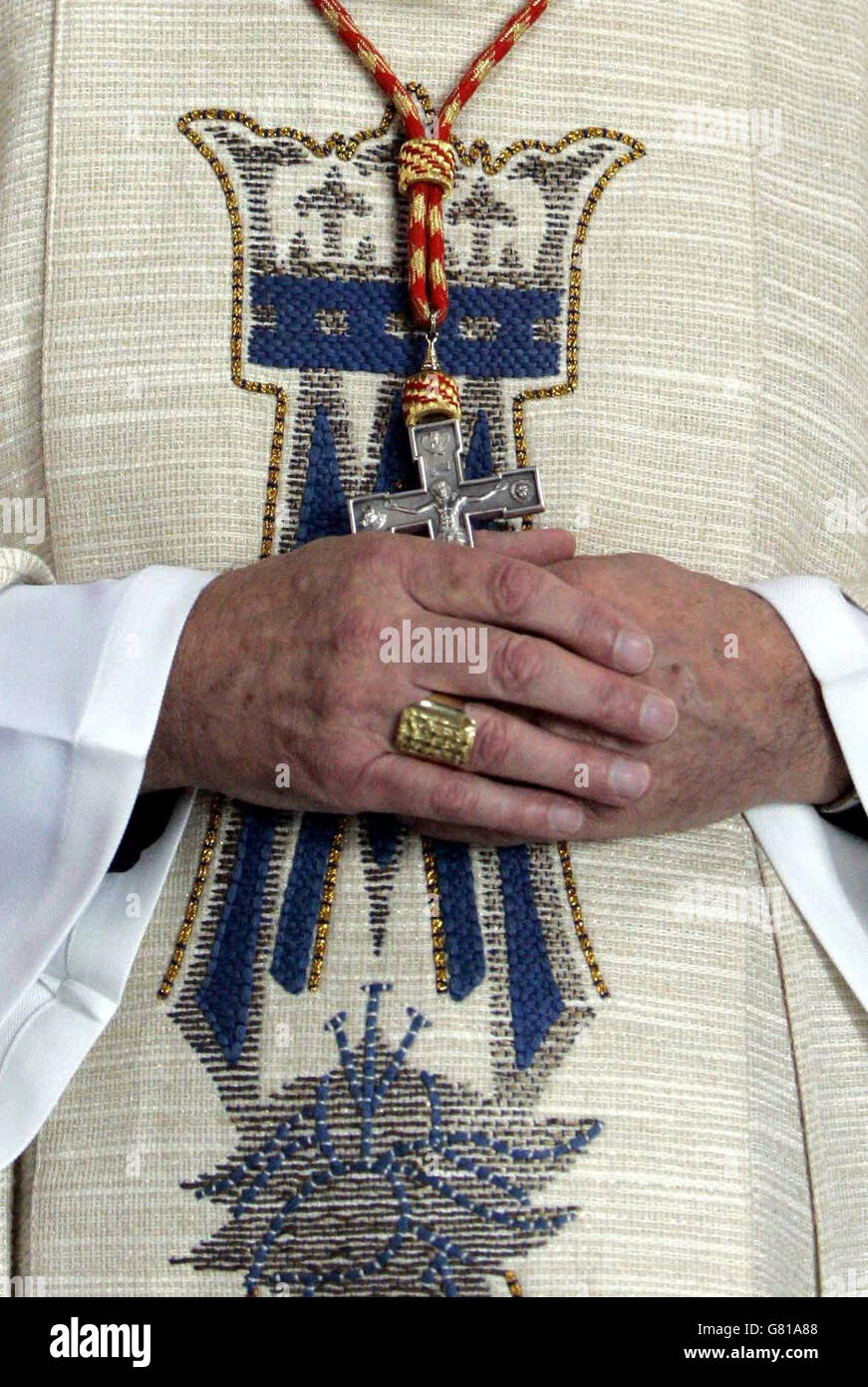 Scotland's Catholic leader Cardinal Keith O' Brien during Mass Stock ...