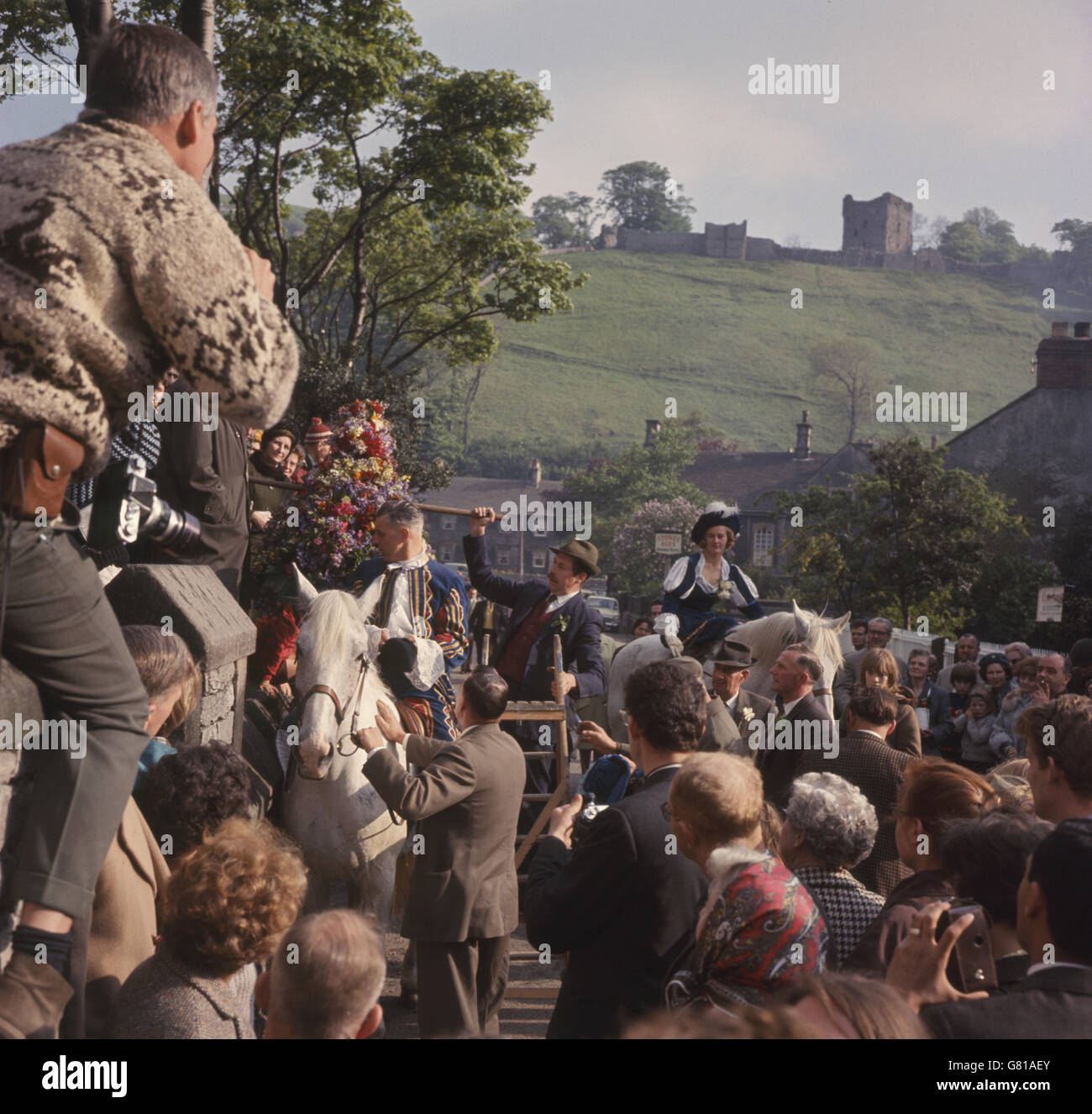 Garland King Castleton Derbyshire High Resolution Stock Photography and ...