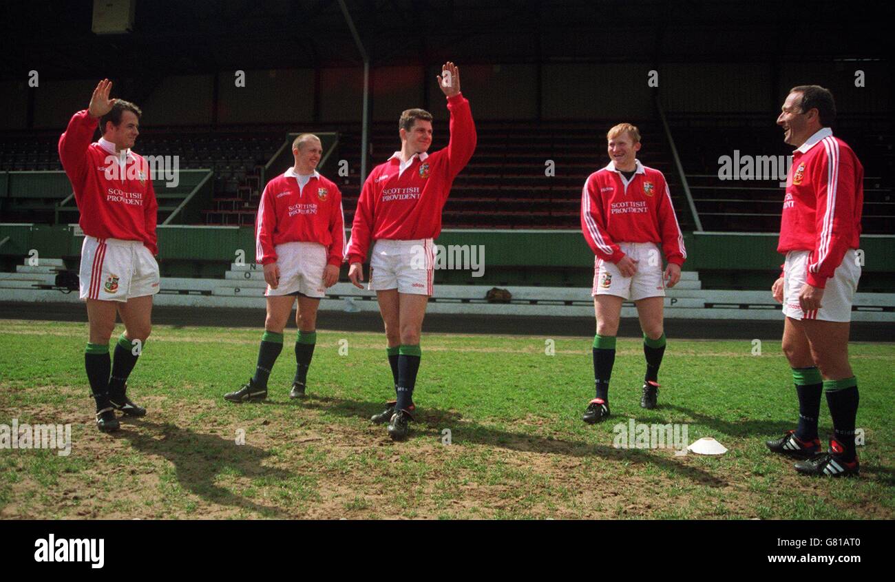 Rugby Union ... British Lions ... Kicking. Austin Healey, Matt Dawson ...