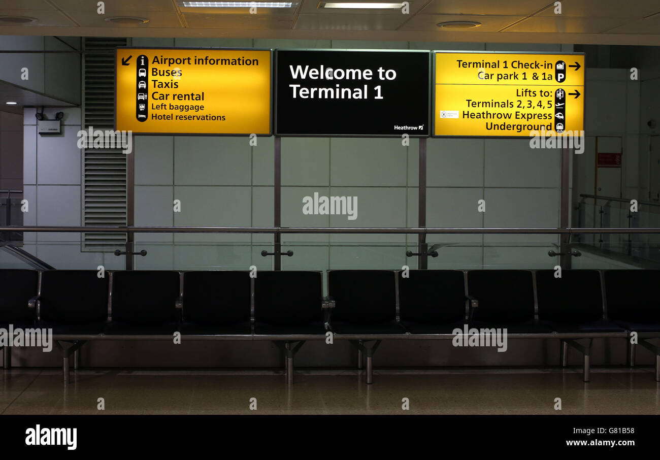 Heathrow T1 to close. The departures level of Terminal One at Heathrow ...