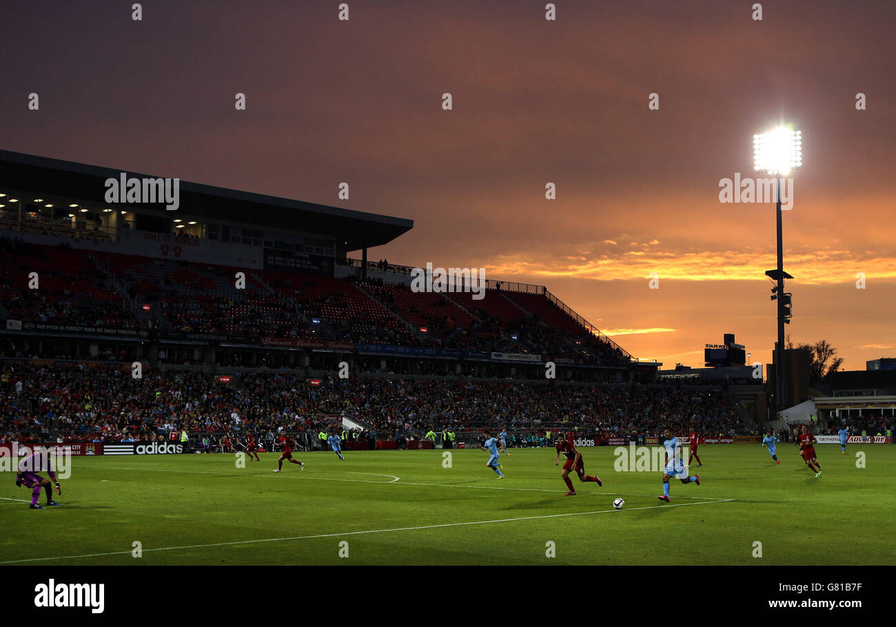 Soccer - Friendly - Toronto FC v Manchester City - BMO Field Stock ...