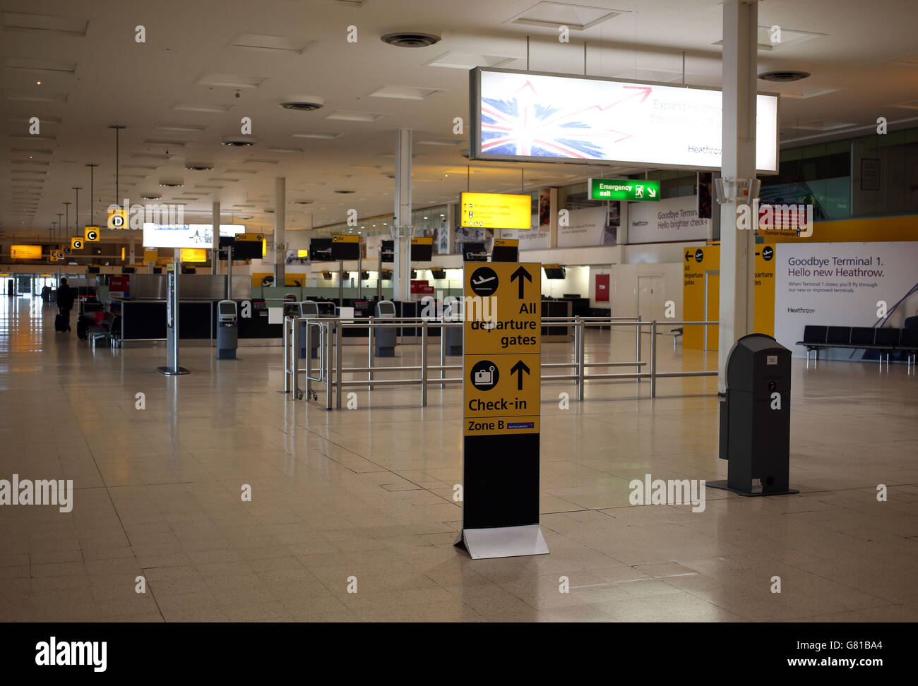 Heathrow T1 to close Stock Photo - Alamy