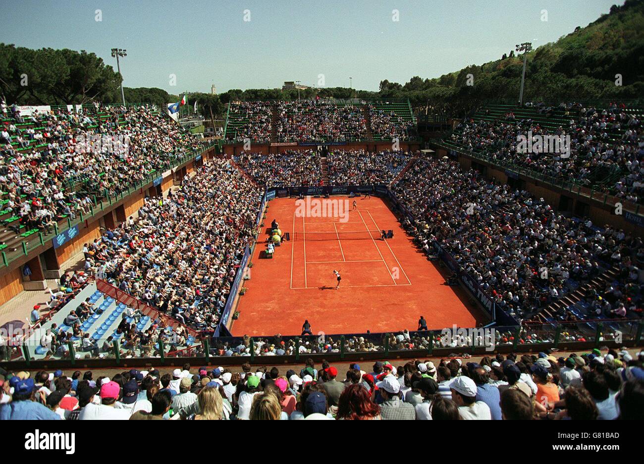 Tennis ... Italian Womens Tennis Open Final Stock Photo - Alamy