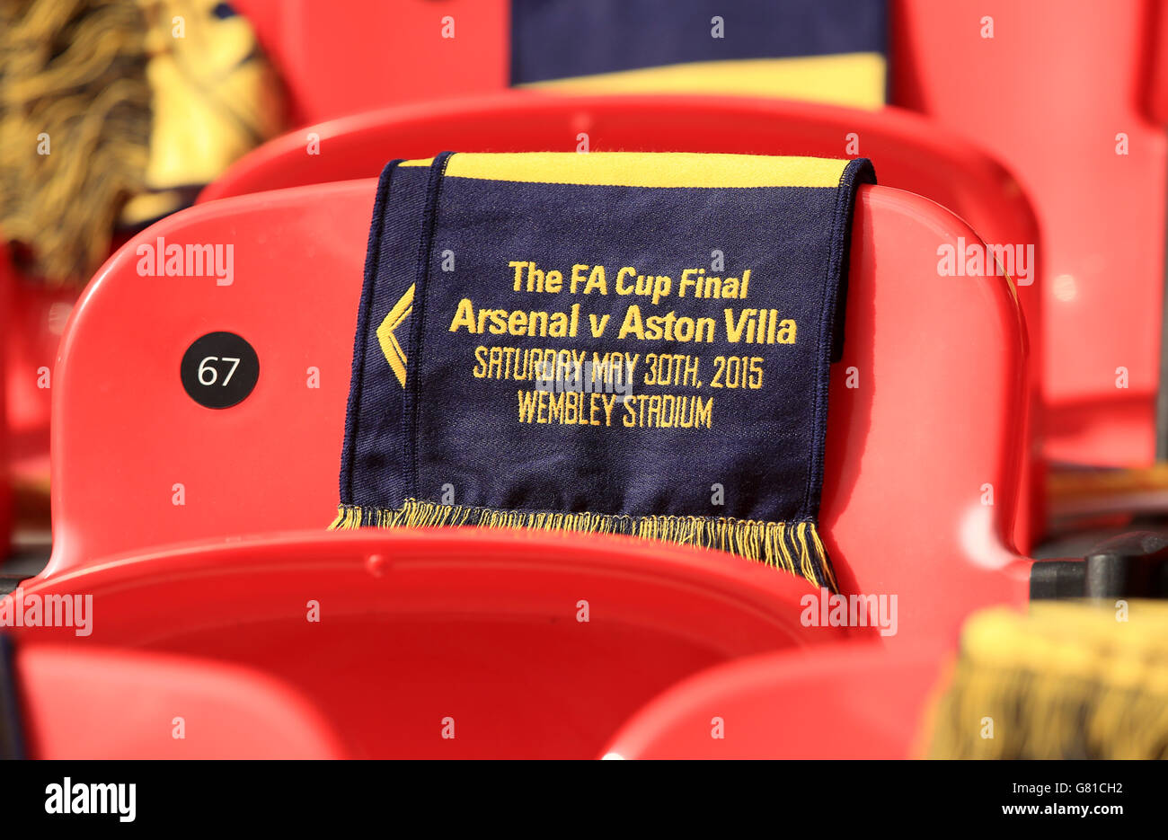 Soccer - FA Cup - Final - Arsenal v Aston Villa - Wembley Stadium. A ...