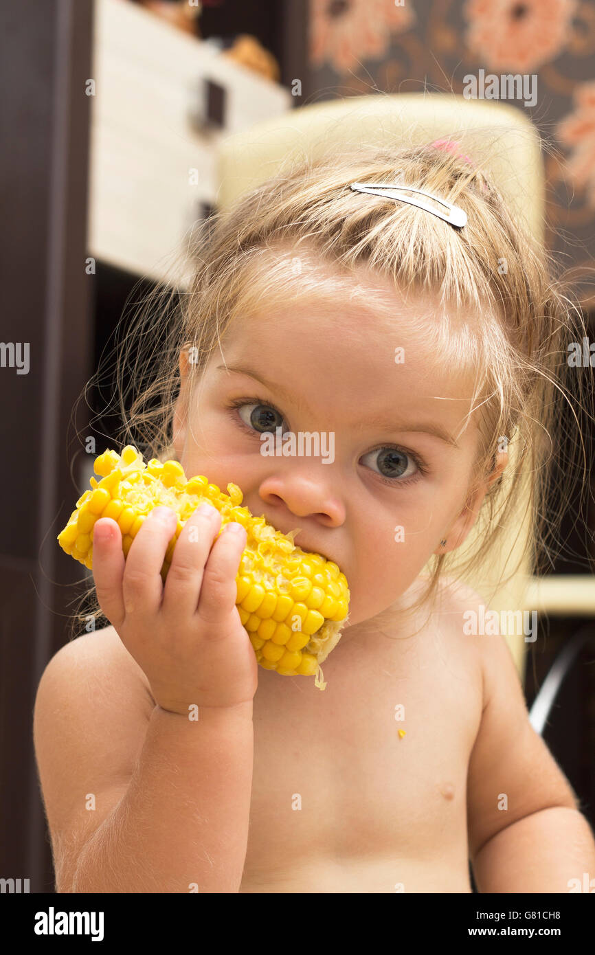 Child corn hi-res stock photography and images - Alamy