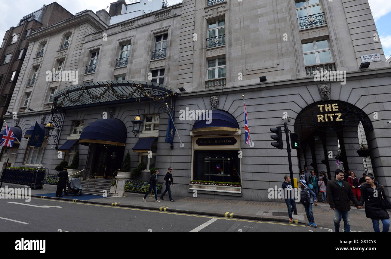 Celebrity Hangouts, London. General View of 'The Ritz' in central ...