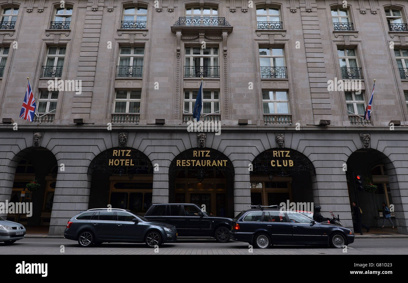 Celebrity Hangouts - London. General View of 'The Ritz' in central ...