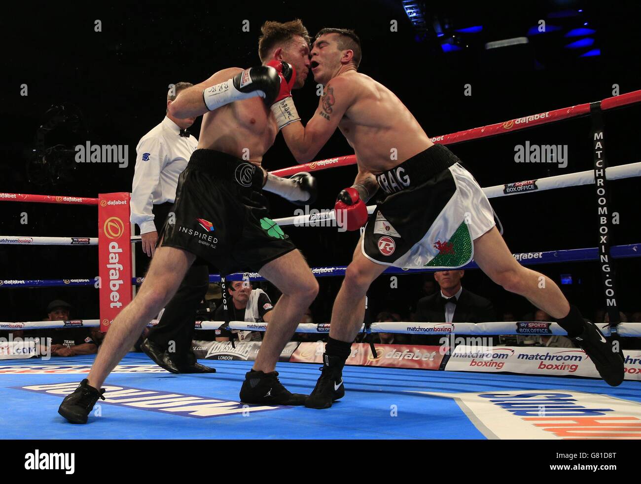 Boxing - The O2 Arena Stock Photo - Alamy