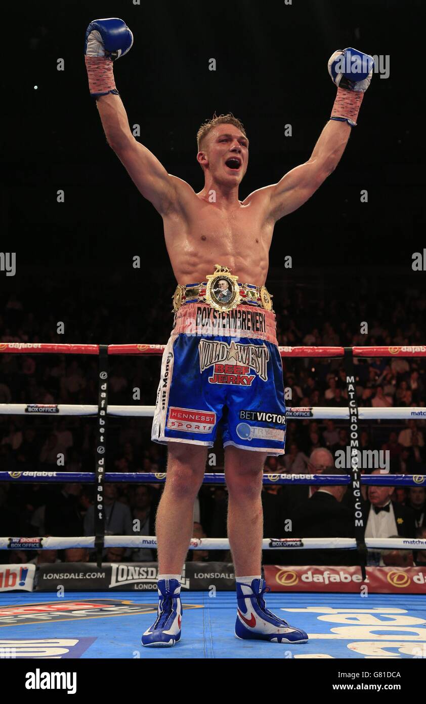 Boxing - The O2 Arena Stock Photo - Alamy