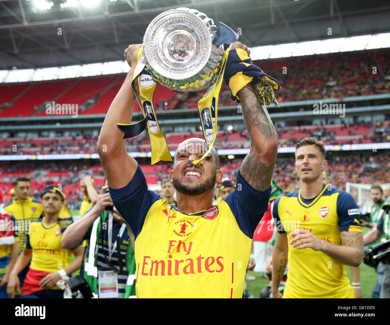 Soccer - FA Cup - Final - Arsenal v Aston Villa - Wembley Stadium Stock ...