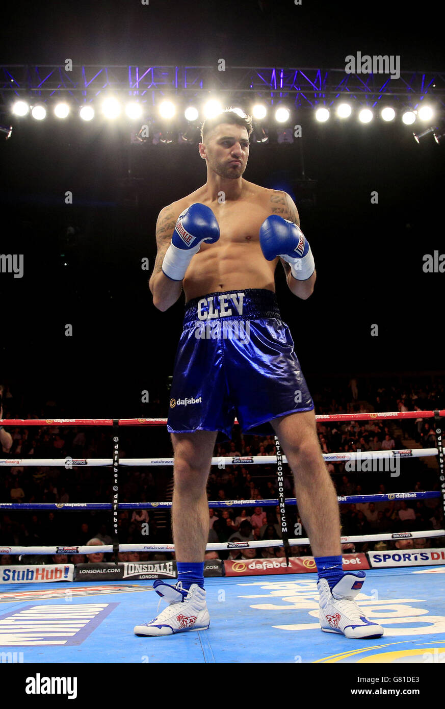 Boxing - The O2 Arena Stock Photo - Alamy