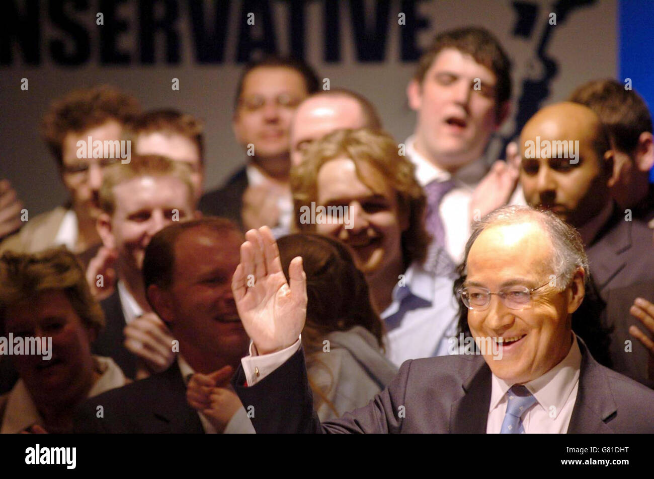 General Election 2005 - Campaign Launches - Conservative Party Stock ...