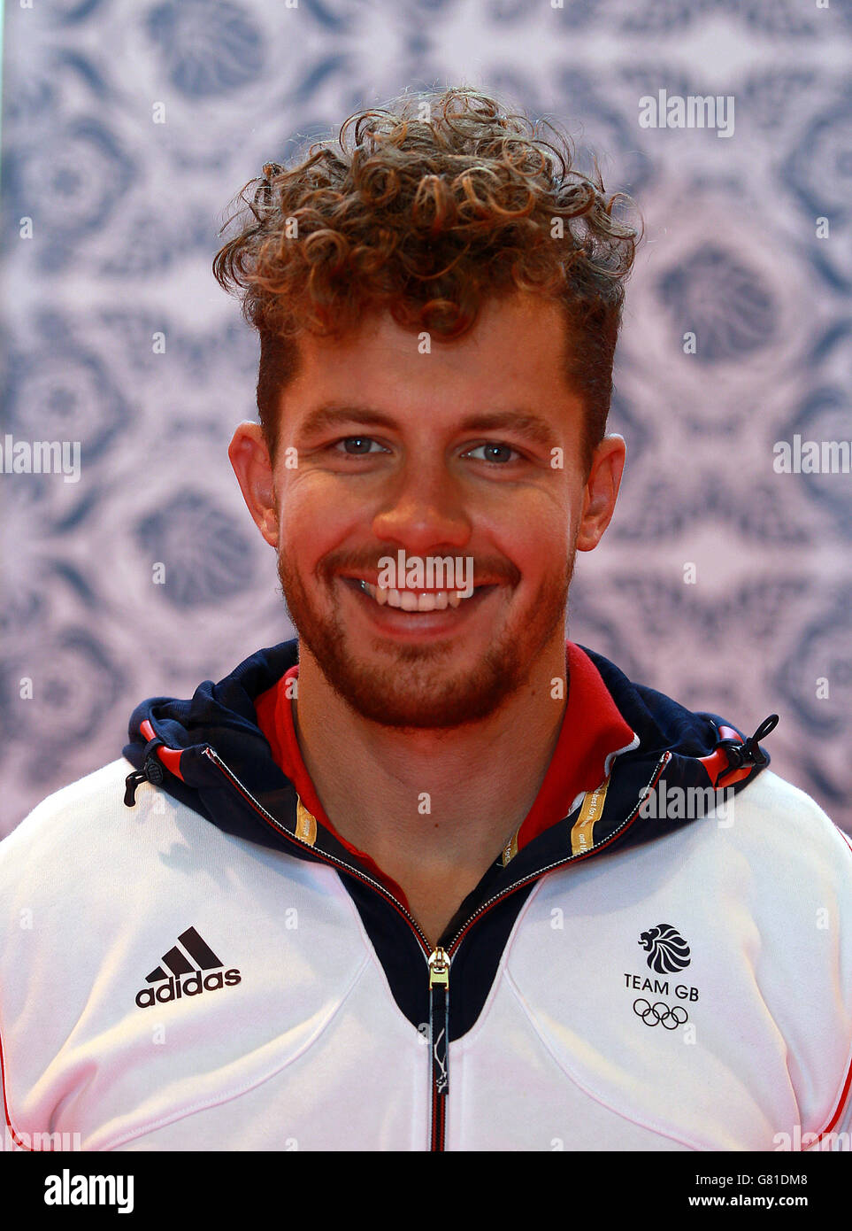 Jonathan Boynton (Canoeing) during a kitting out session at the N.E.C ...