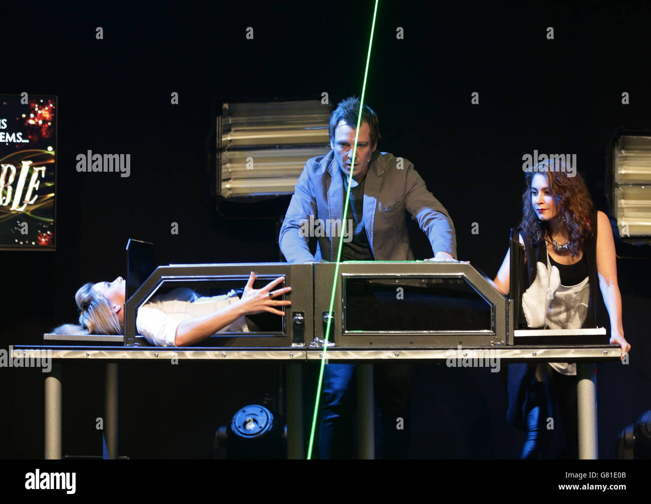 Impossible Magic Show photocall Stock Photo - Alamy