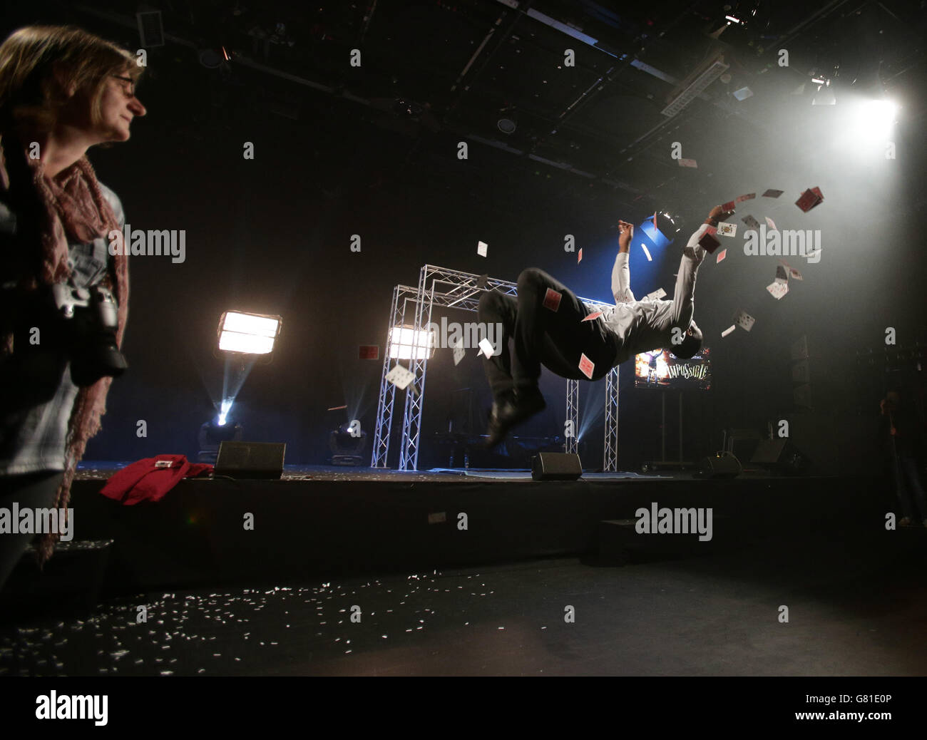 Break dancing magician Magical Bones (real name Richard Essien ...