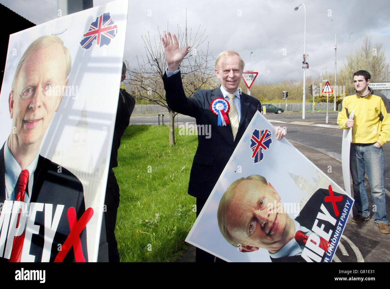 General Election 2005 - Campaign Launch - Ulster Unionist Party Stock ...