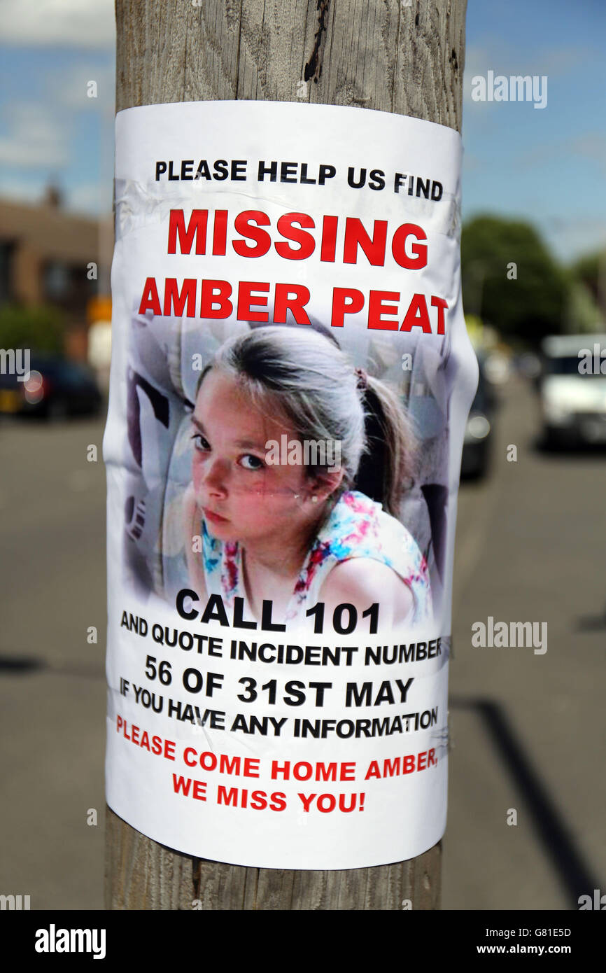 Amber Peat death Stock Photo - Alamy