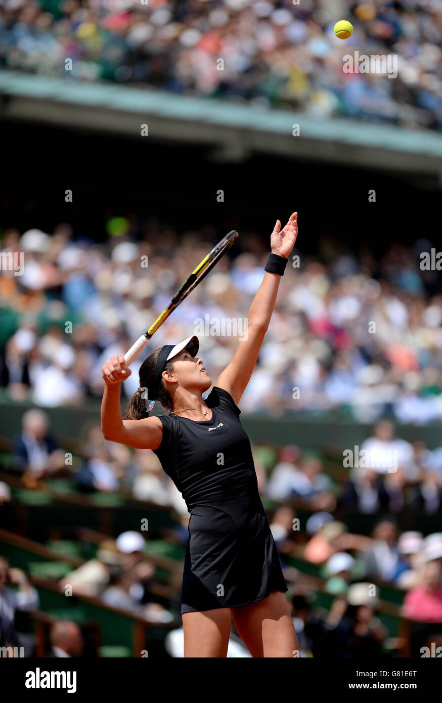 Ana Ivanovic during her Women's Quater-Final match against Elina ...