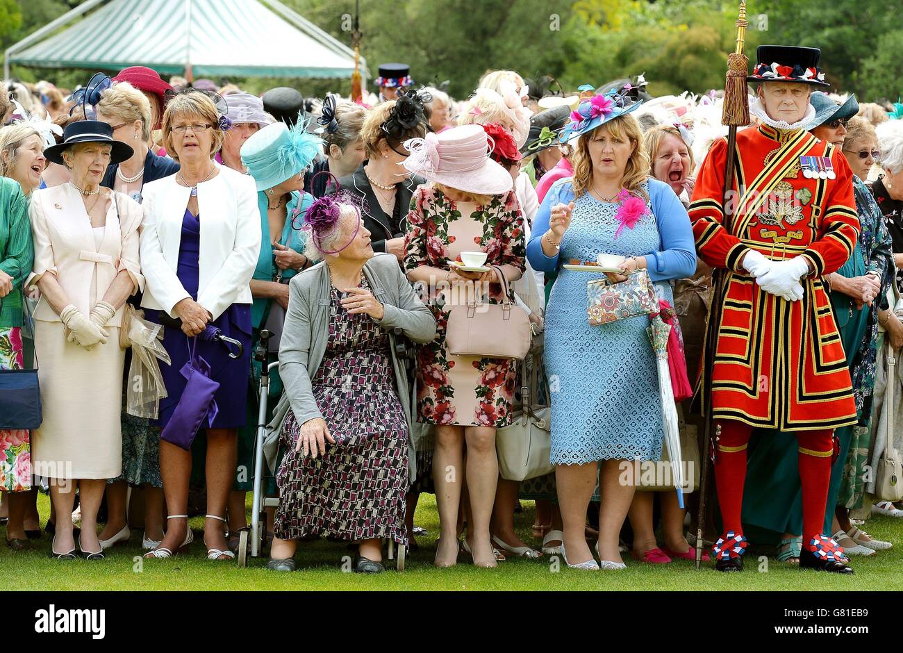 Garden Party at Buckingham Palace Stock Photo - Alamy