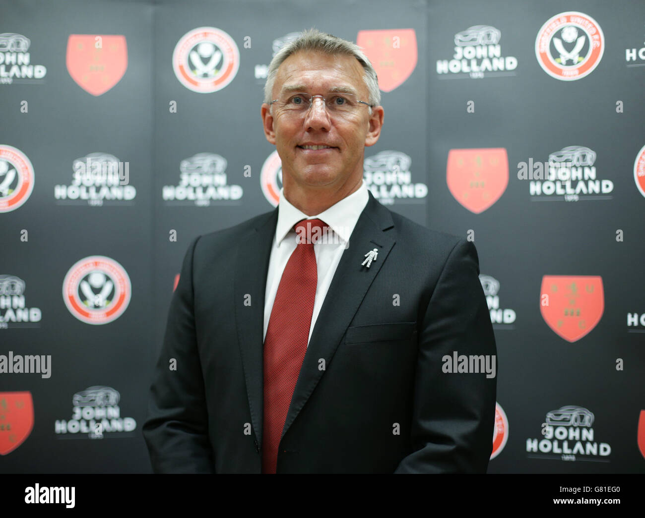 Sheffield united press conference hi-res stock photography and images ...