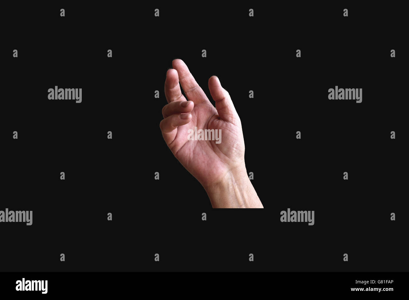 Female right hand and fingers Stock Photo - Alamy