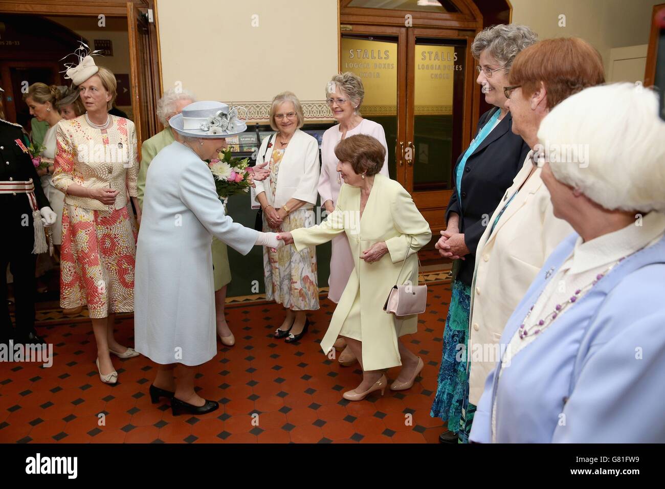 WI centenary celebrations Stock Photo - Alamy