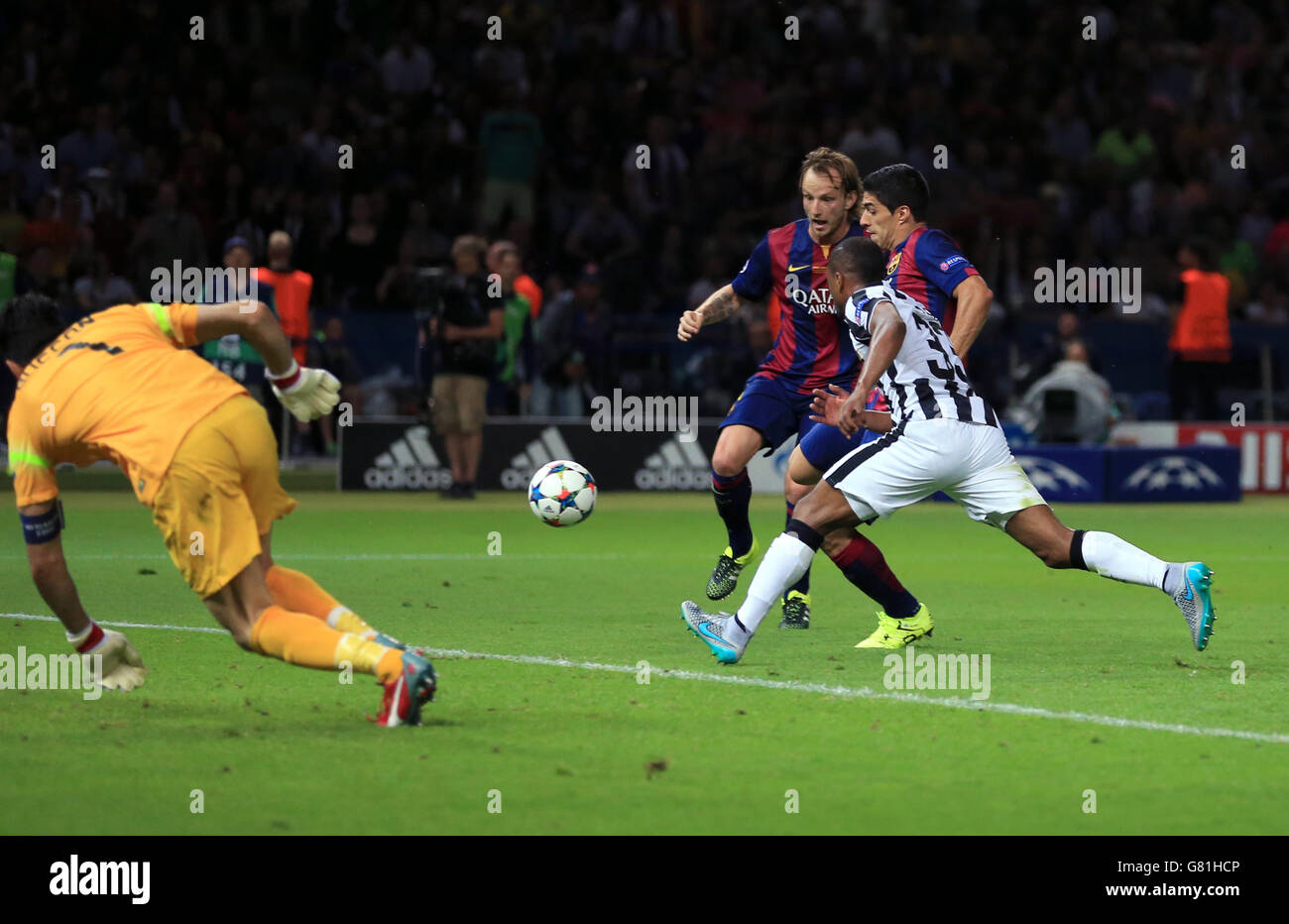 Soccer - UEFA Champions League - Final - Juventus v Barcelona - Olympiastadion. Barcelona's luis ...