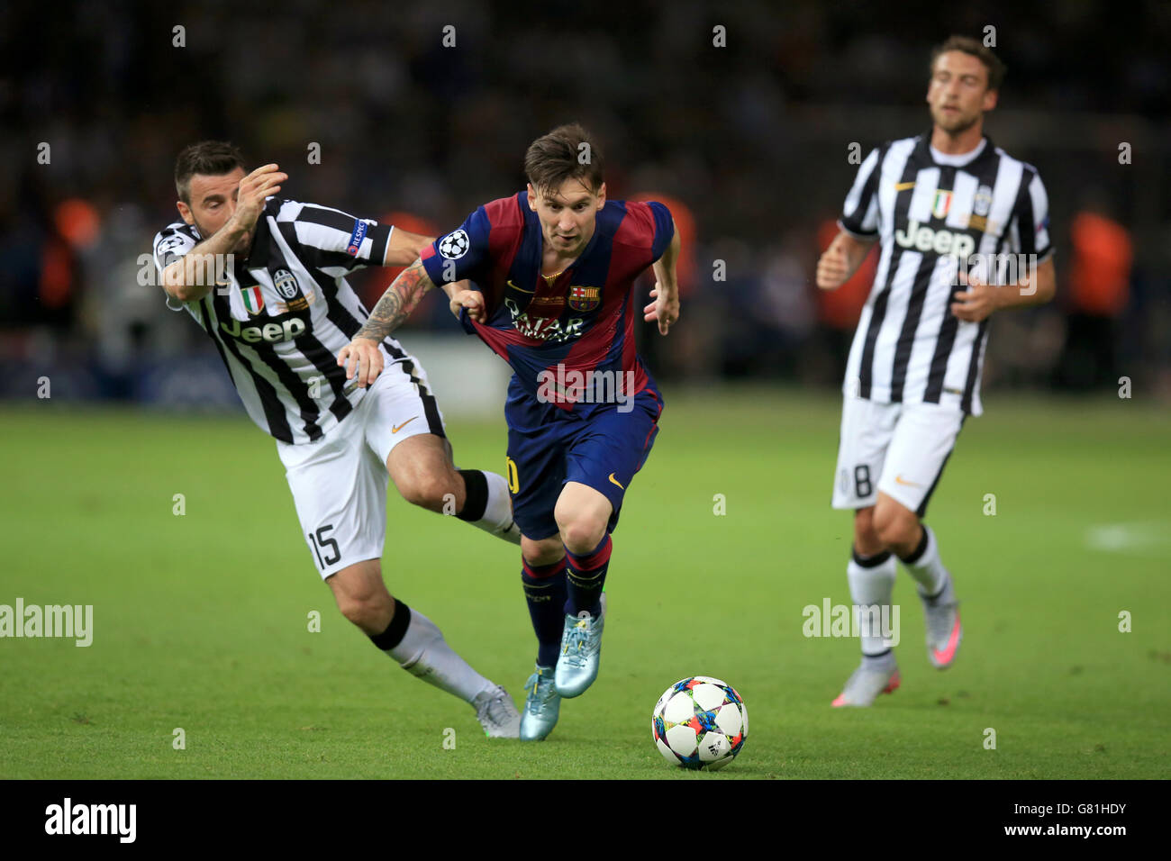 Soccer - UEFA Champions League - Final - Juventus v Barcelona - Olympiastadion Stock Photo - Alamy