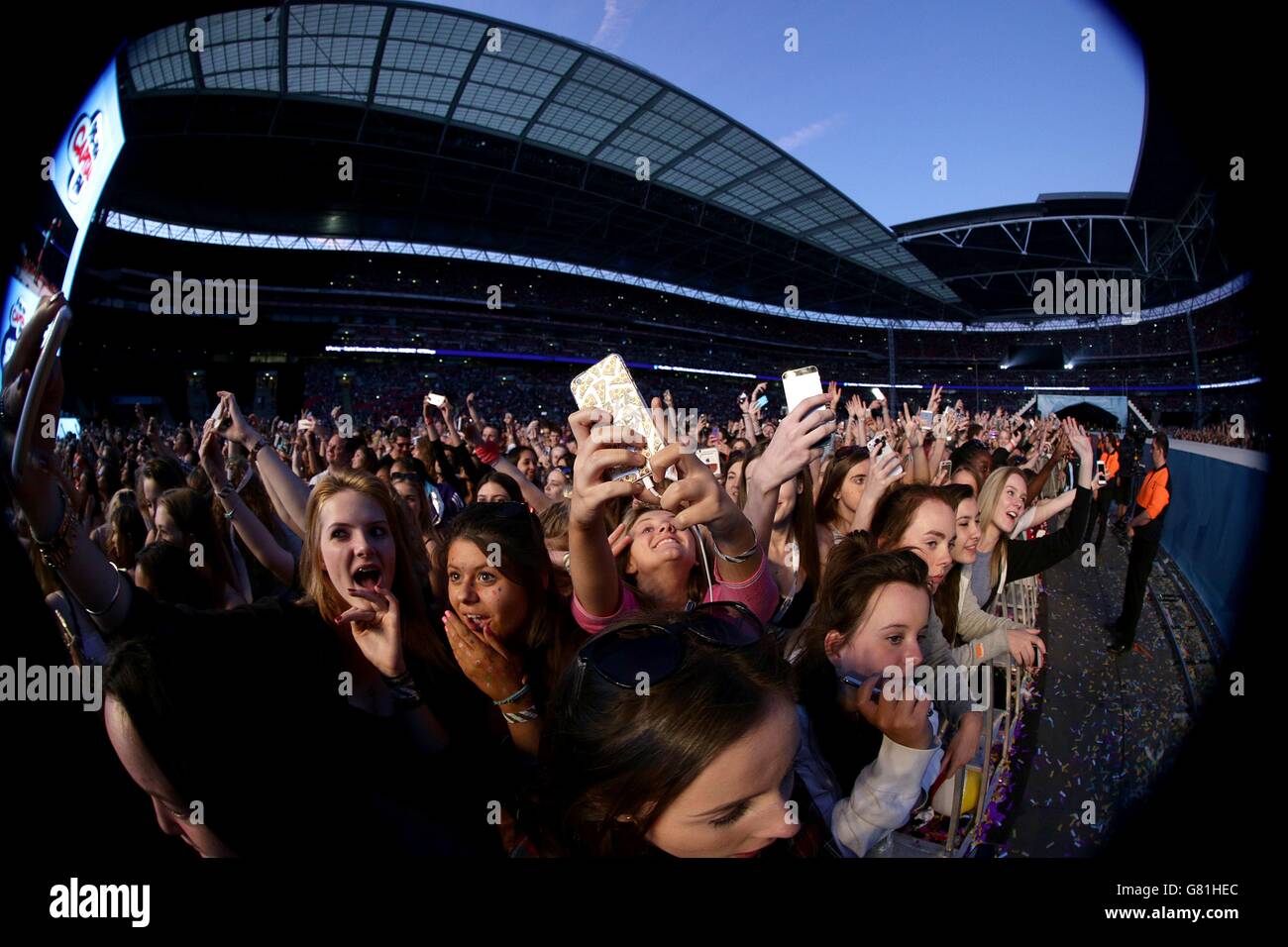 EXCLUSIVE Summertime Ball fans during Capital FM's Summertime Ball at ...