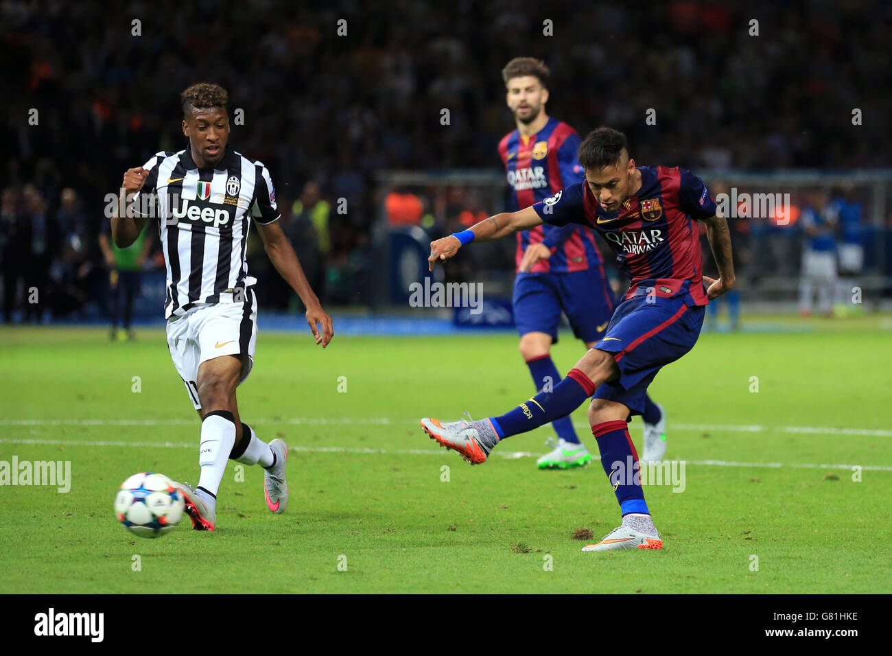 Soccer - UEFA Champions League - Final - Juventus v Barcelona - Olympiastadion Stock Photo - Alamy