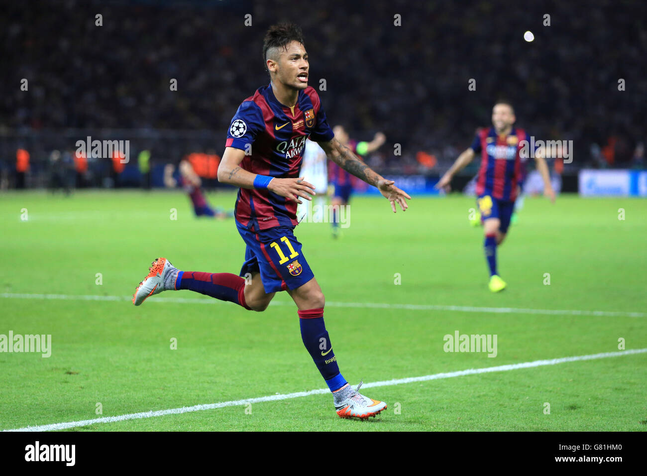 Soccer - UEFA Champions League - Final - Juventus v Barcelona - Olympiastadion Stock Photo - Alamy