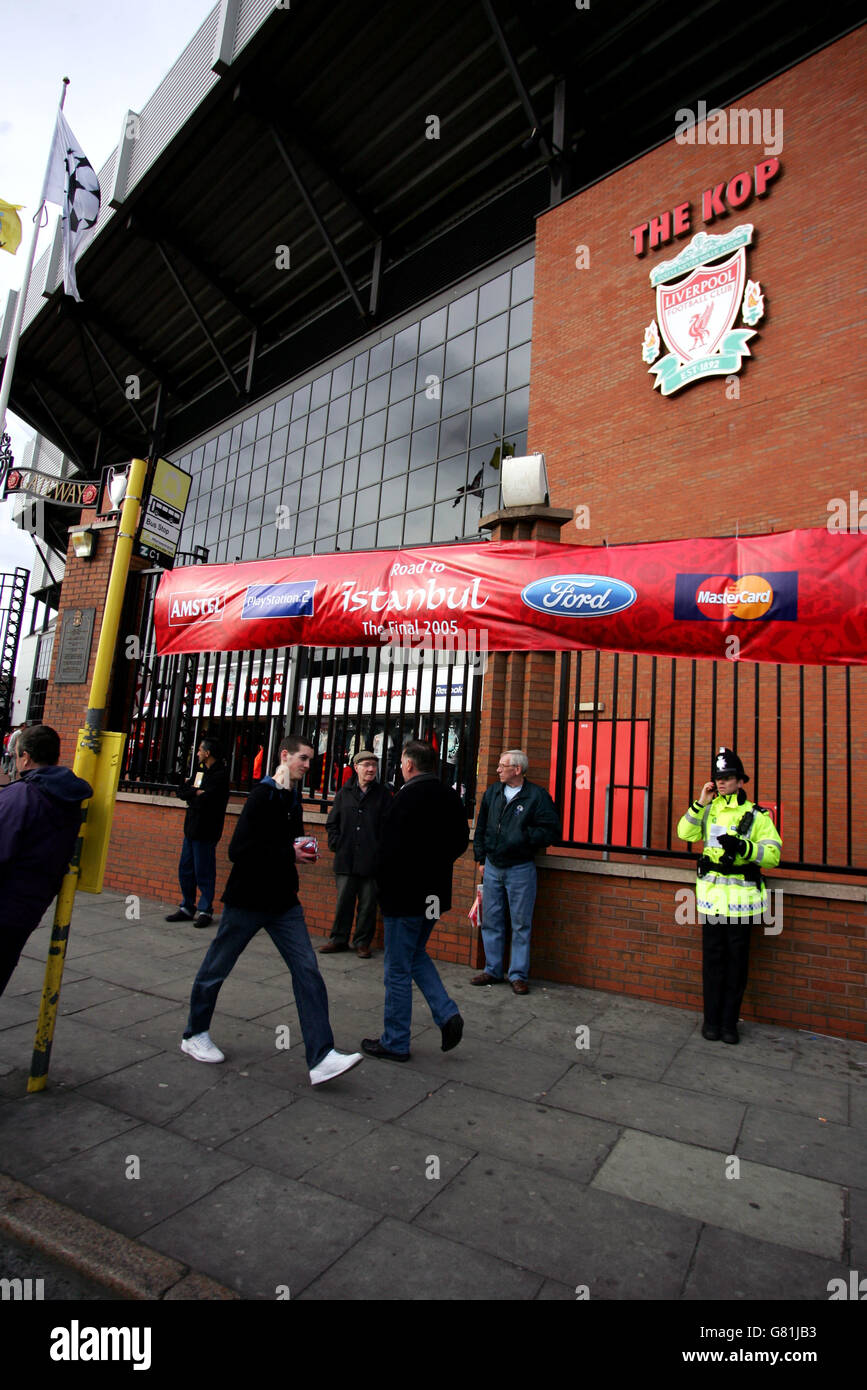 Football matchday 9 md9 tue knockout phase signage hi-res stock ...
