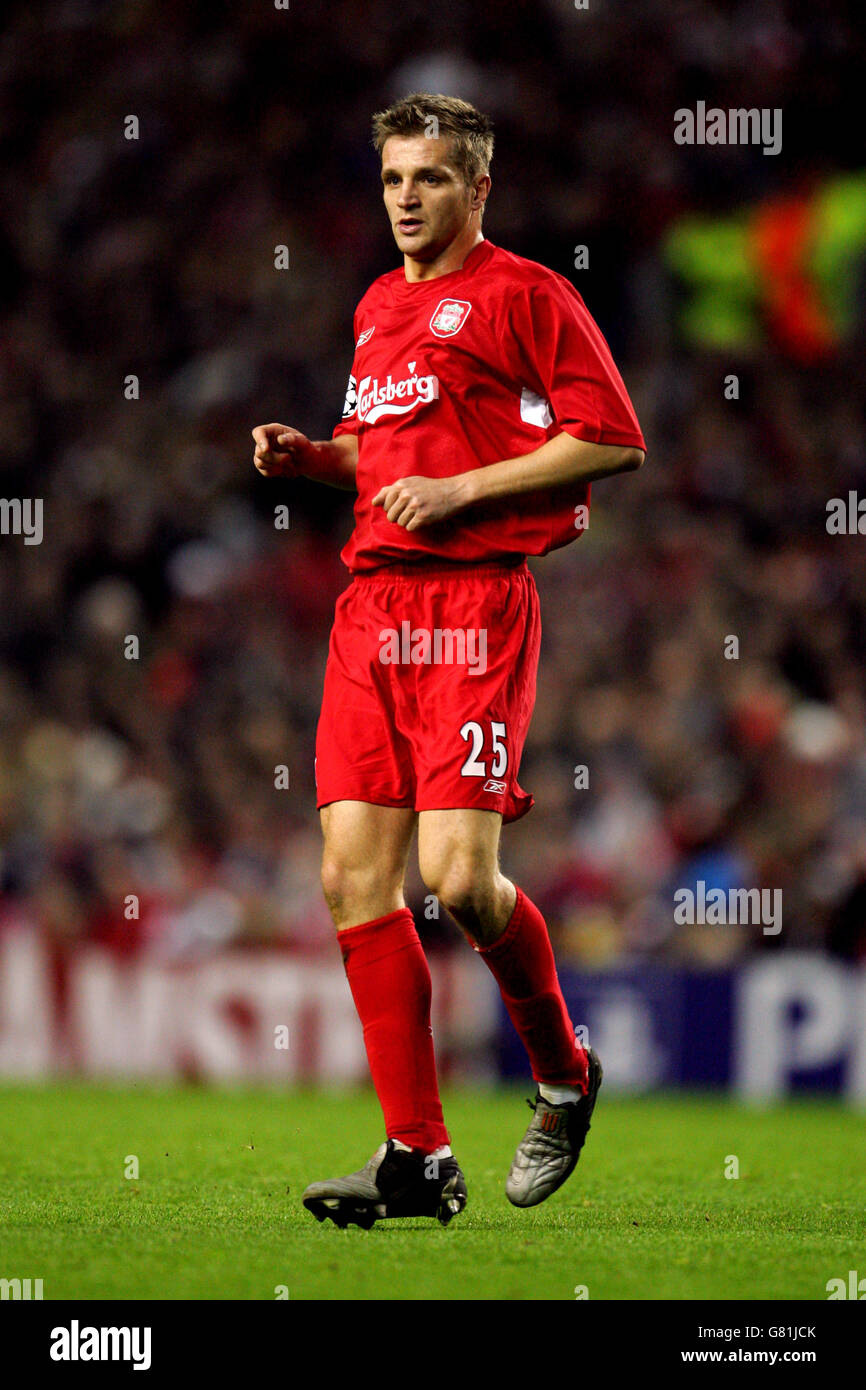 Anfield igor biscan hi-res stock photography and images - Alamy