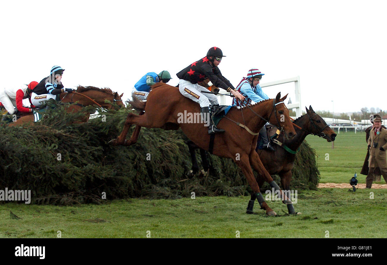 Cregg House ridden by David Russell comes home to win The John Smith's ...