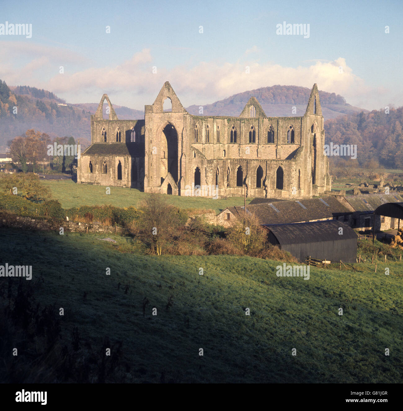 Buildings and Landmarks - Tintern Abbey - Monmouthshire Stock Photo - Alamy
