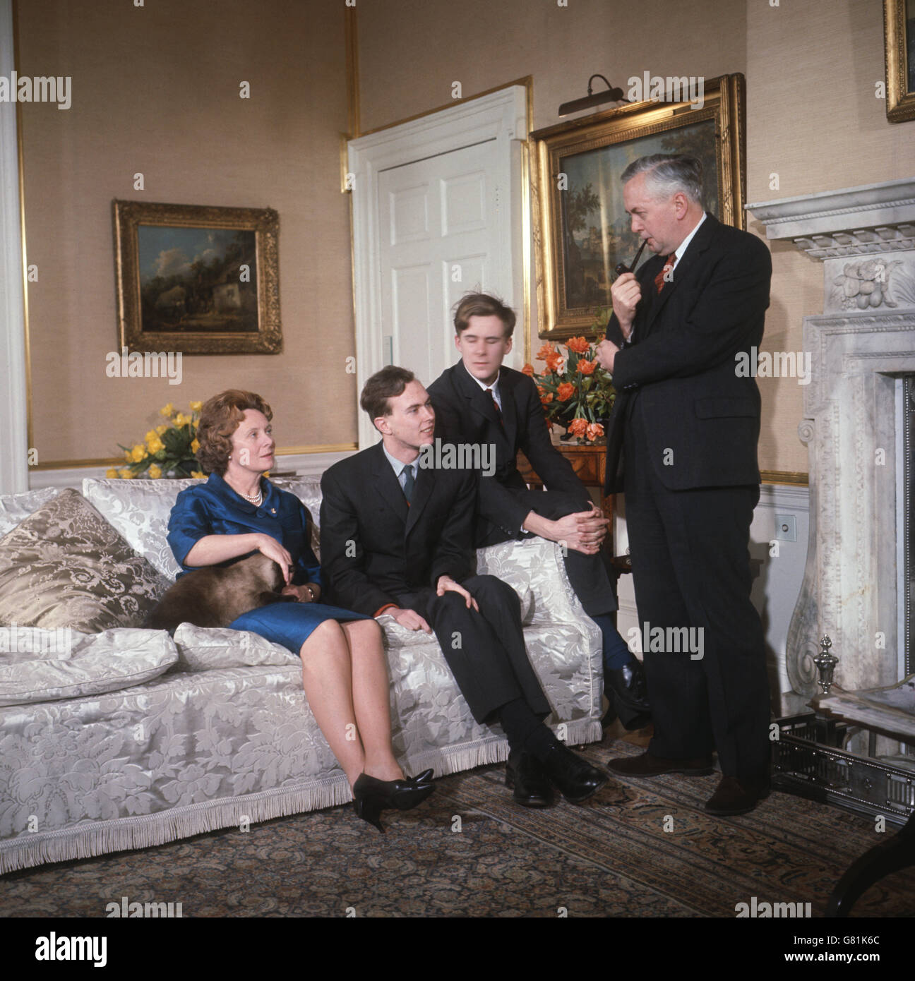 Harold Wilson Pipe Smoking