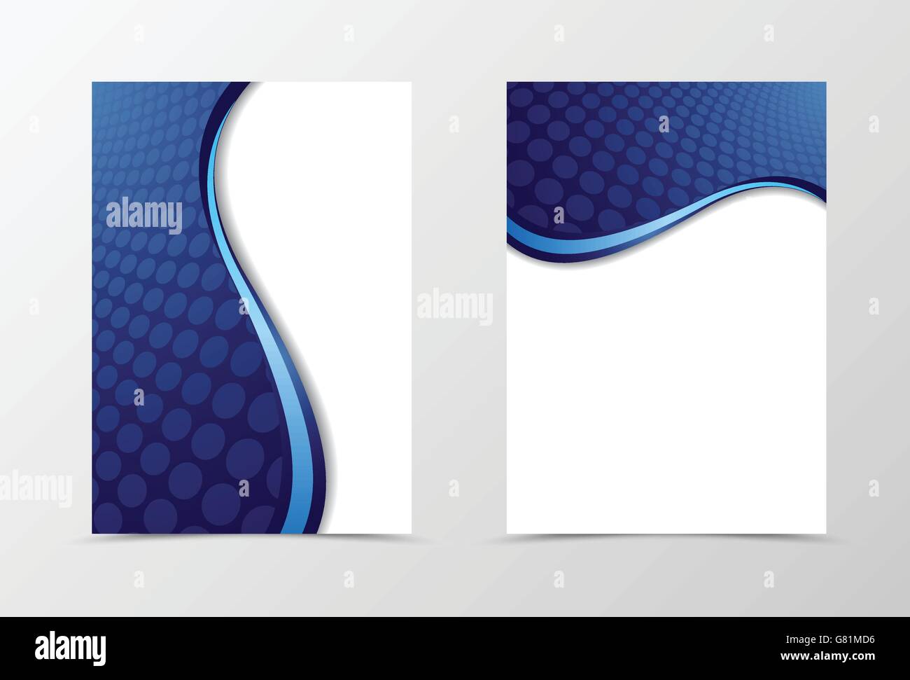 Grid flyer template design Stock Vector Image & Art - Alamy