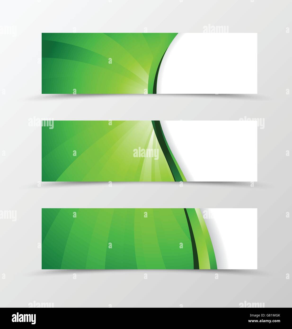 Set of banner wave design Stock Vector Image & Art - Alamy