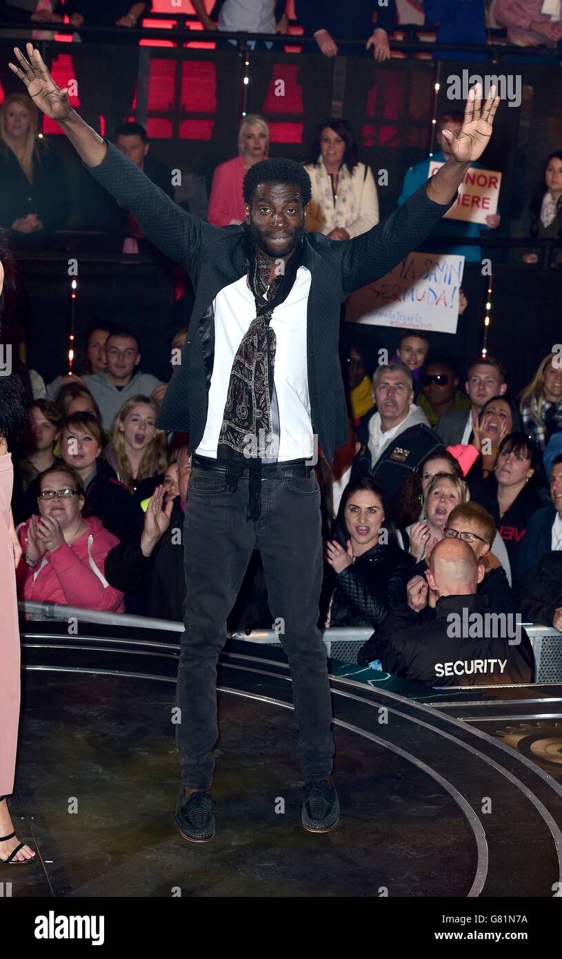 Kieran McLeod after he was evicted from the Big Brother House during ...