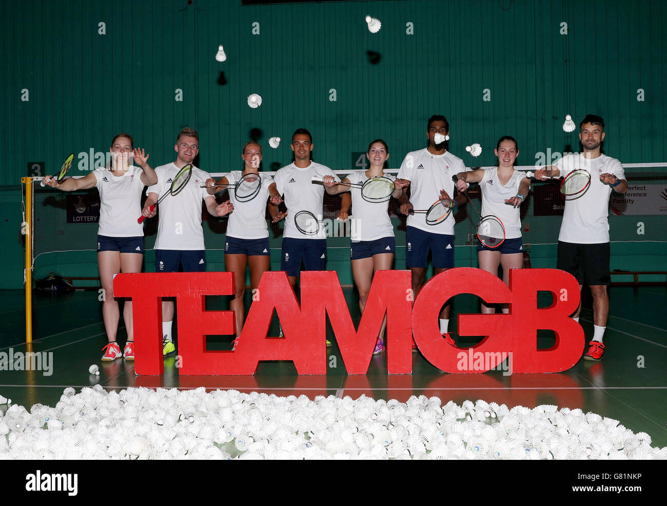 Team gbs kirsty gilmour badminton hi-res stock photography and images ...
