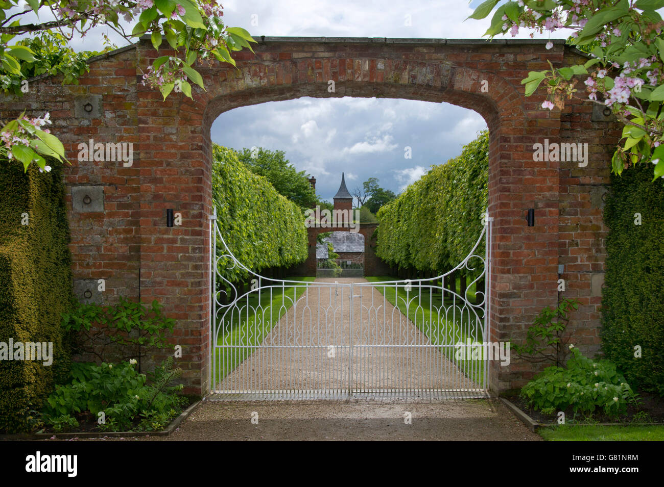Combermere Abbey,Shropshire,UK,a former monastry with owners Peter ...