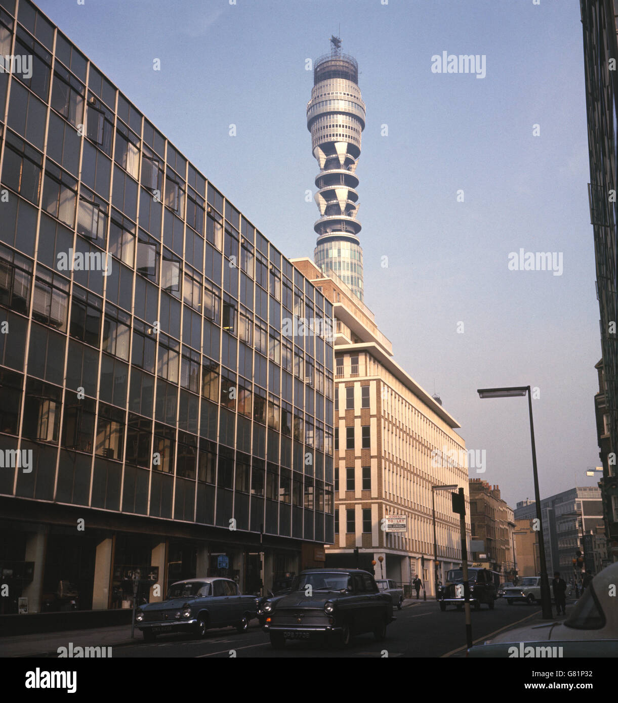 Buildings and Landmarks - The Post Office Tower - London Stock Photo ...