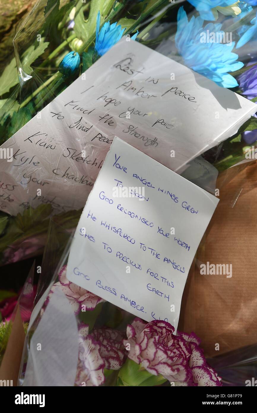 Amber Peat death Stock Photo - Alamy