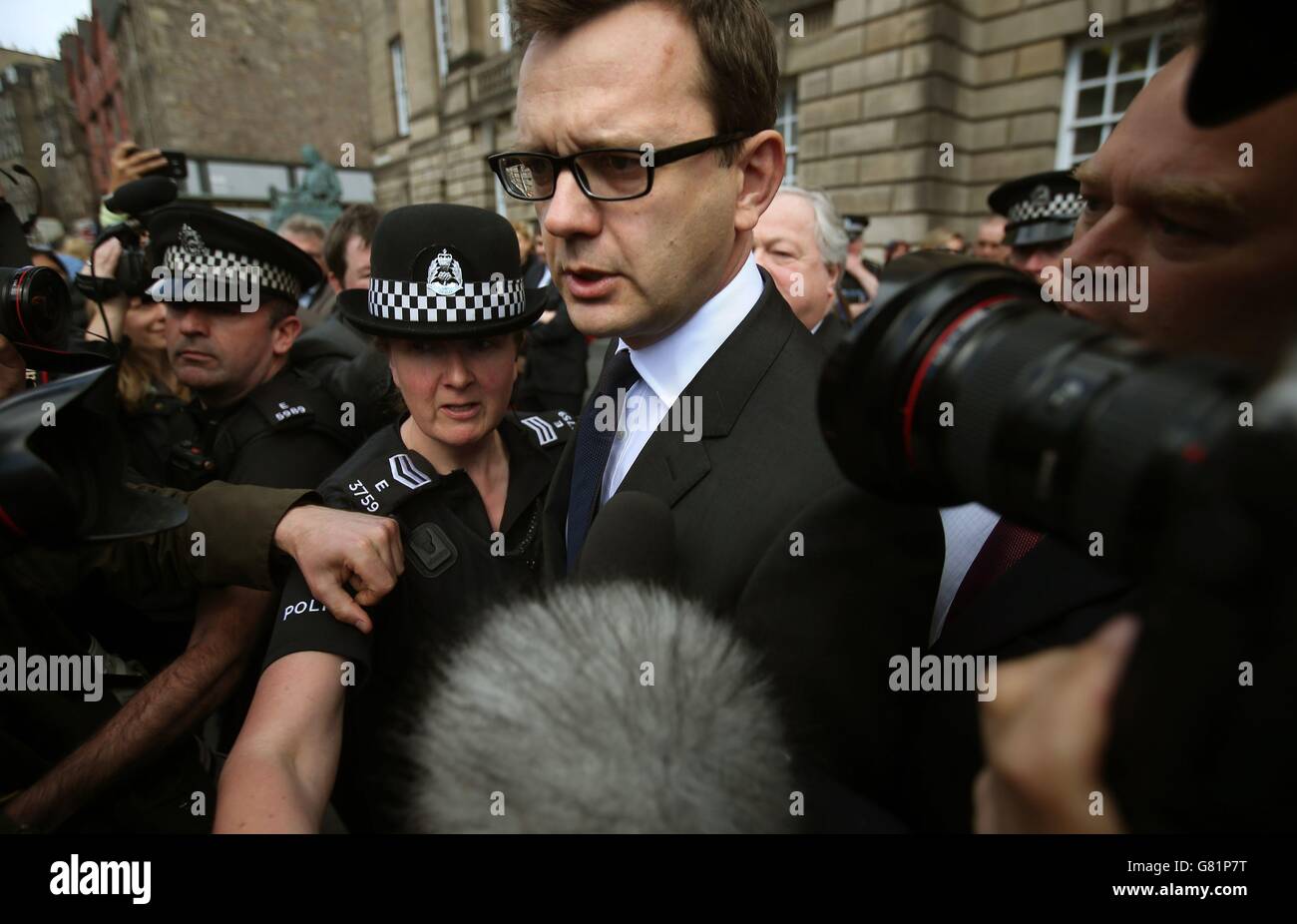 Former News of the World editor Andy Coulson leaves the High Court in ...