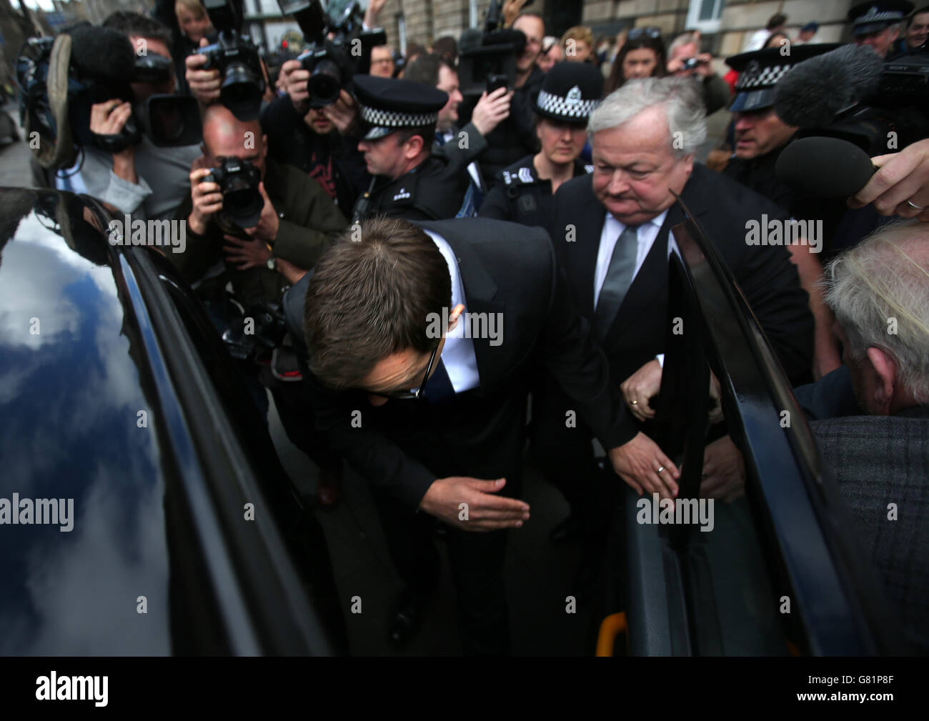 Andy Coulson perjury trial Stock Photo - Alamy