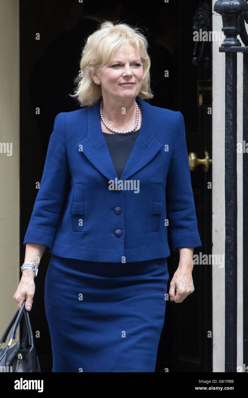 Small Business Minister Anna Soubry leaves the first post-Brexit ...