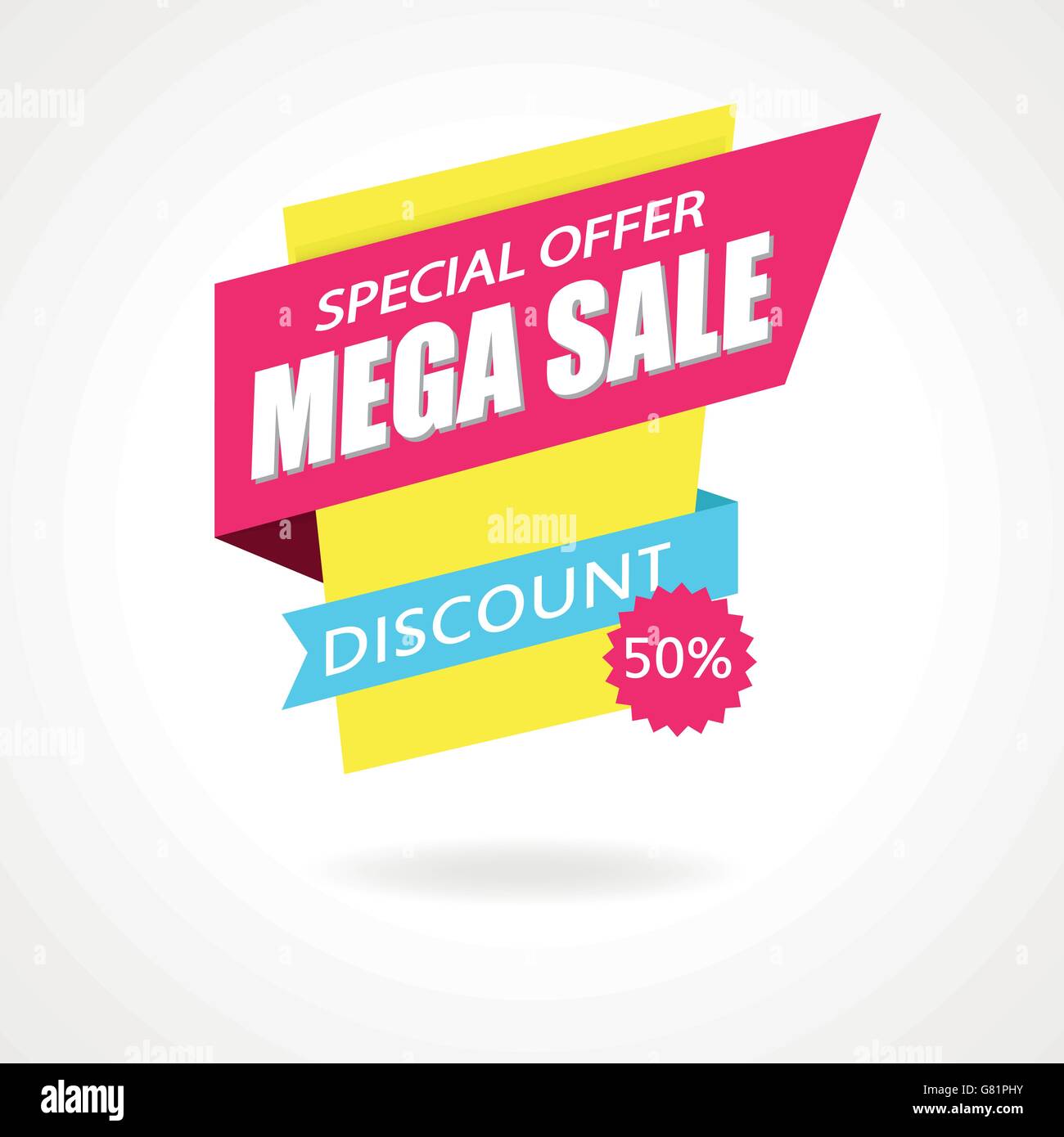 Sale Sign Banner Poster ready for Web and Print Stock Vector Image ...