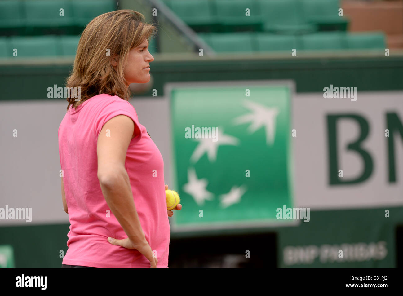 Amelie mauresmo roland garros hi-res stock photography and images - Alamy